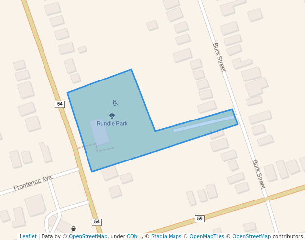 Rundle Park in Oshawa | Map and Routes