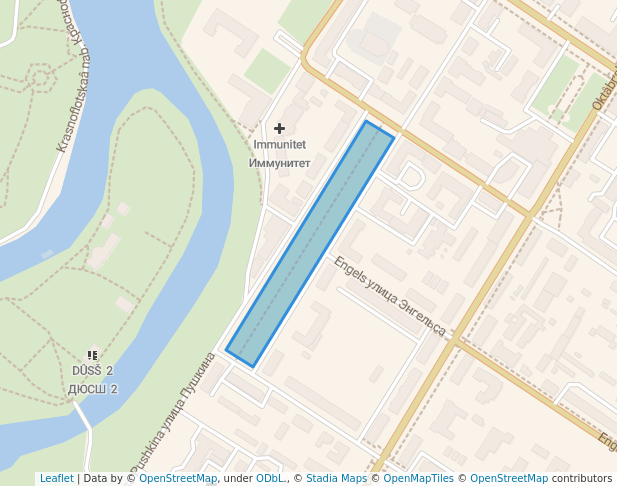 Pushkin Park in Velikiye Luki | Map and Routes