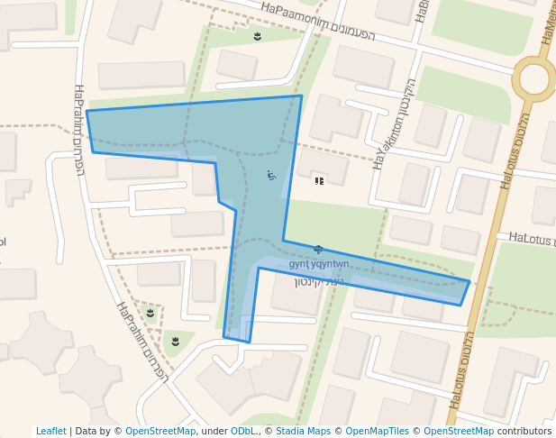 גינת יקינטון in Ra'anana | Map and Routes