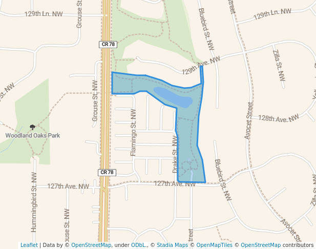 Prairie Oaks Park in Minneapolis | Map and Routes