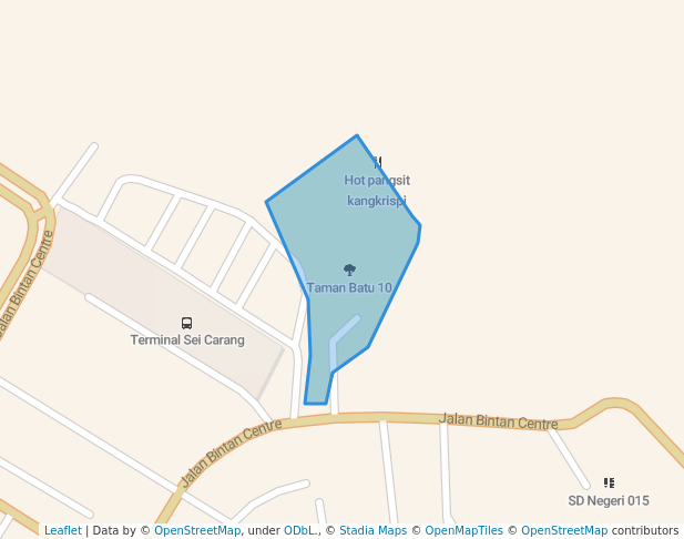 Taman Batu 10 in Tanjung Pinang | Map and Routes