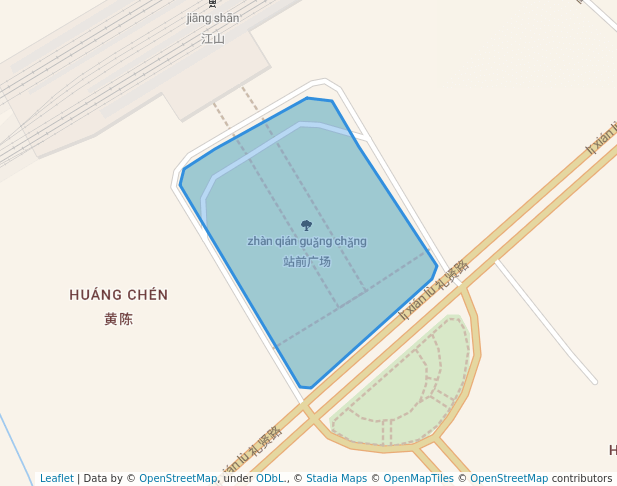 站前广场 in Quzhou | Map and Routes