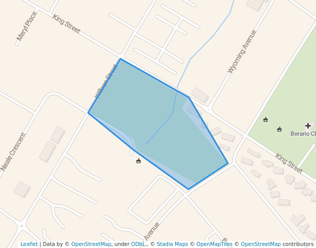 King Street Park in Randburg | Map and Routes