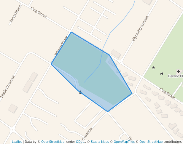King Street Park in Randburg | Map and Routes