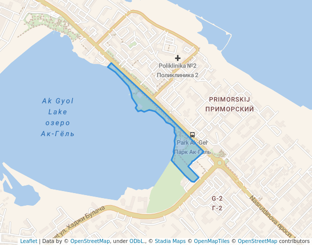 Парк Ак-Гель in Makhachkala | Map and Routes