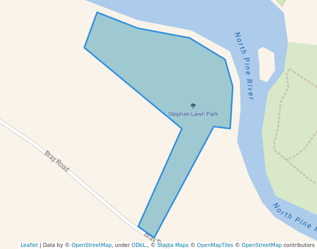 Stephen Lawn Park in Lawnton | Map and Routes