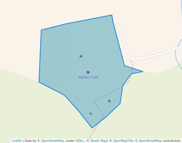 Ashburn Park in Whitby | Map and Routes