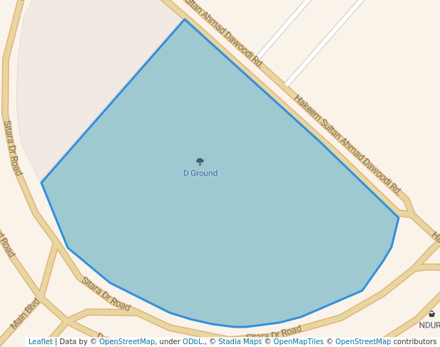 D Ground in Faisalabad | Map and Routes