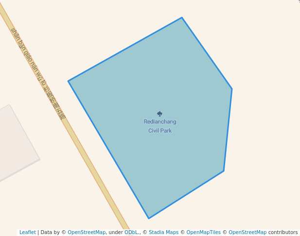 Redianchang Civil Park in Cheng Du Shi | Map and Routes