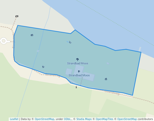 Strandbad Moos in Moos | Map and Routes