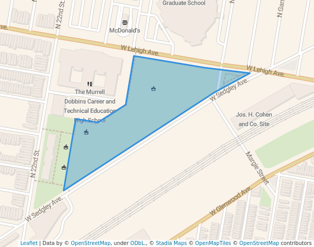 Reyburn Park in Philadelphia | Map and Routes