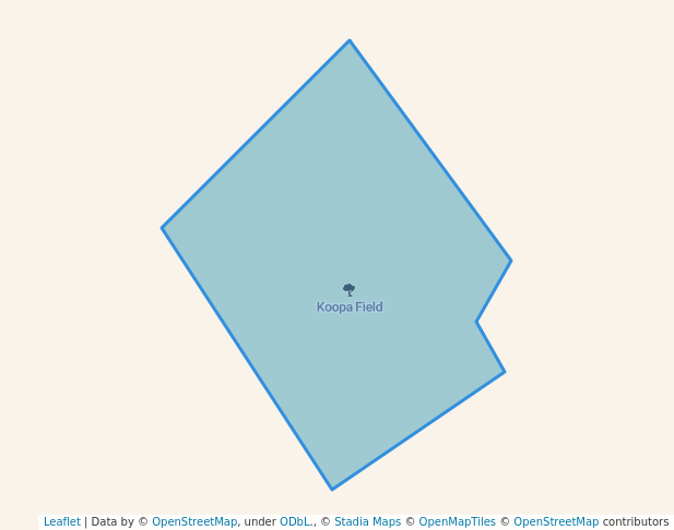 Koopa Field in Sadabad | Map and Routes