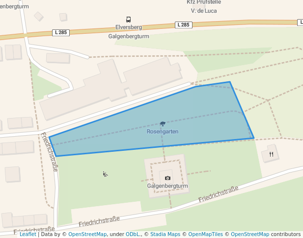 Rosengarten in Spiesen-Elversberg | Map and Routes