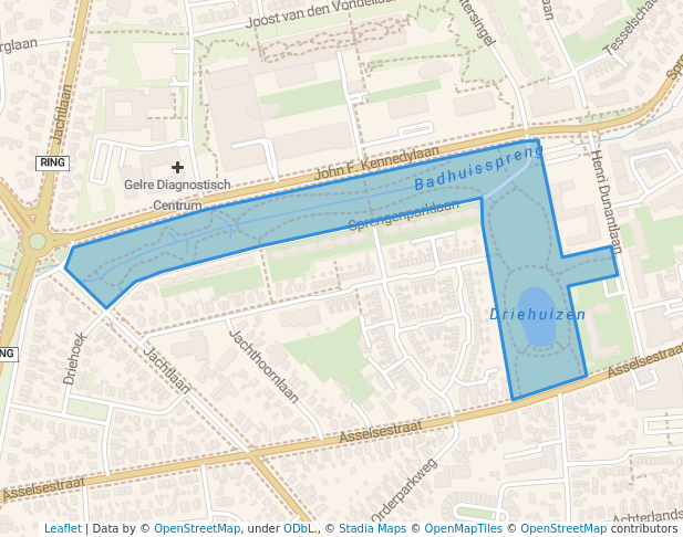 Sprengenpark in Apeldoorn | Map and Routes