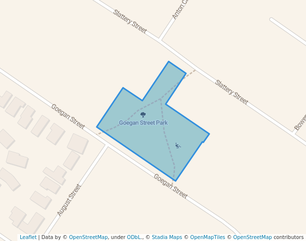 Goegan Street Park in Werribee | Map and Routes