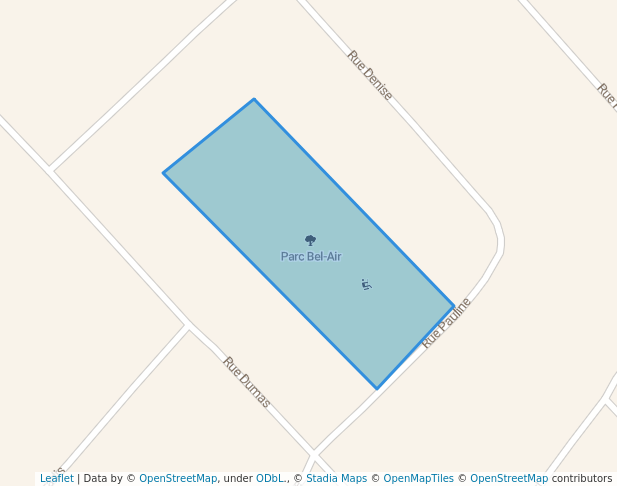 Parc Bel-Air in Saint-Amable | Map and Routes