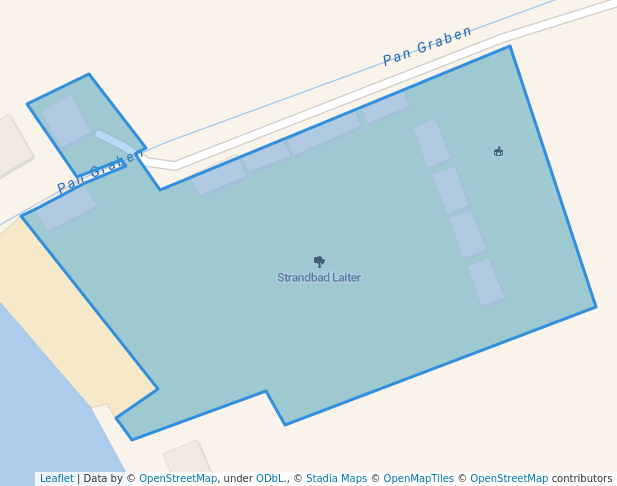 Strandbad Laiter in Laiter | Map and Routes