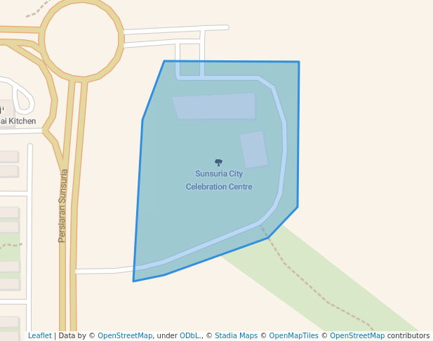 Sunsuria City Celebration Centre in Sepang | Map and Routes