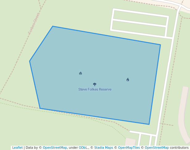 Steve Folkes Reserve in Bass Hill | Map and Routes