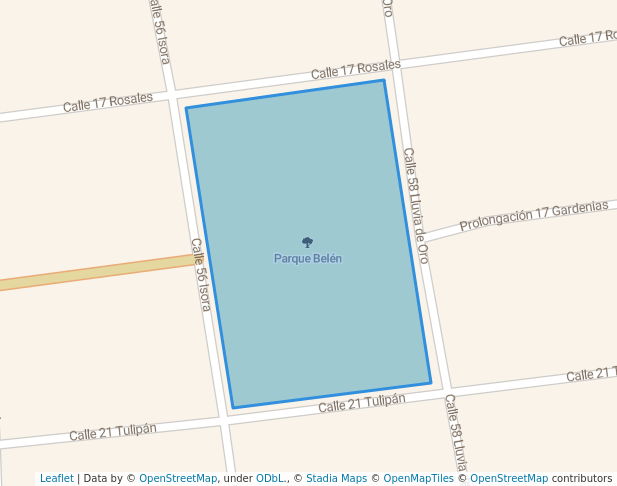 Parque Belén in Tenosique de Pino Suárez | Map and Routes