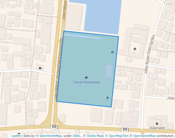 Taman Kota Banjar in Banjar | Map and Routes