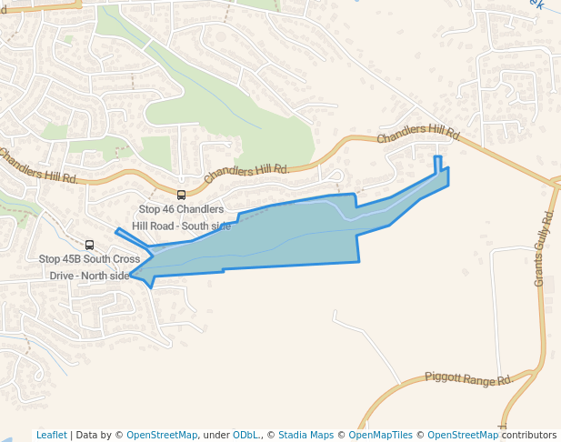 McHarg Reserve in Happy Valley | Map and Routes