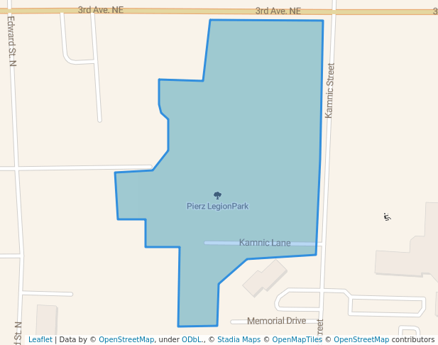 Pierz LegionPark in Pierz | Map and Routes