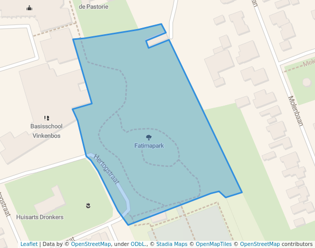 Fatimapark in Sprundel | Map and Routes