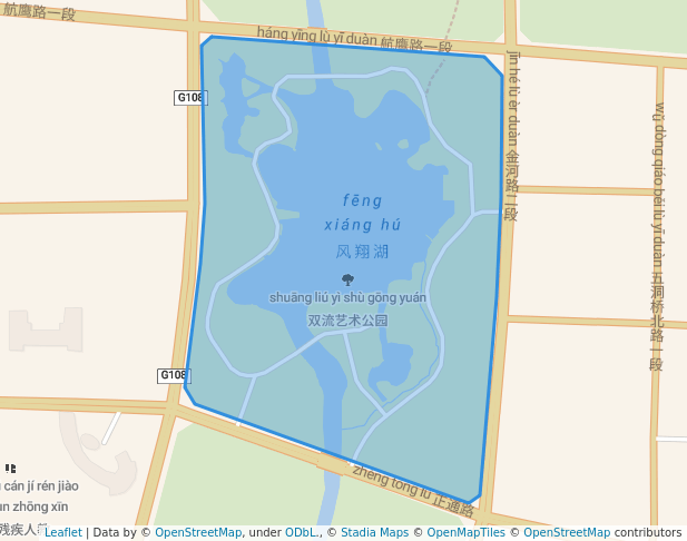 双流艺术公园 in Cheng Du Shi | Map and Routes