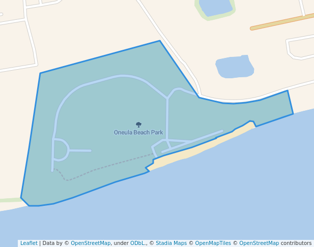 Oneula Beach Park in Ewa Beach | Map and Routes