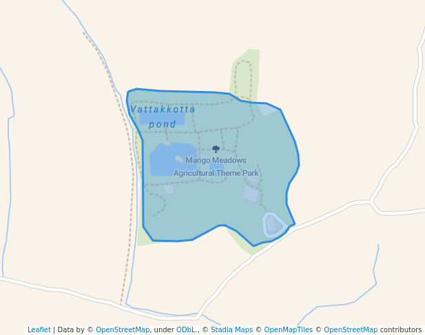 Mango Meadows Agricultural Theme Park in Ayamkudy | Map and Routes