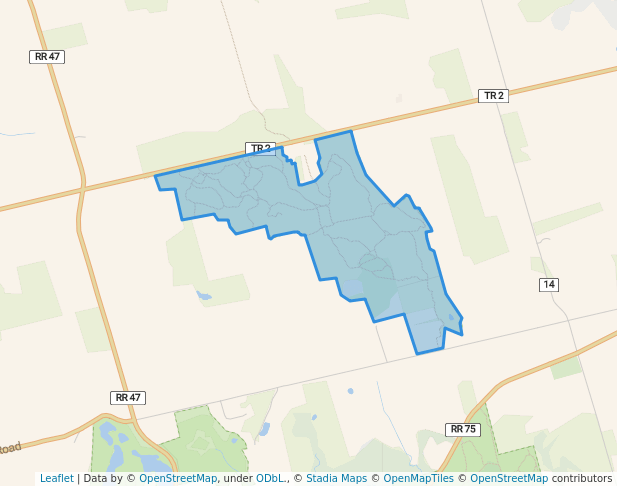 Dryden Tract (GRCA) in Cambridge | Map and Routes