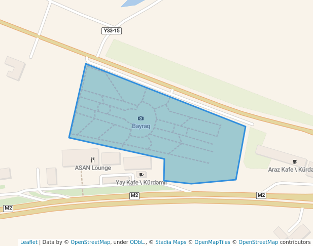 Bayraq Meydanı in Kurdamir | Map and Routes