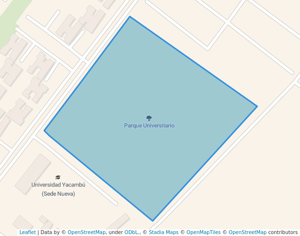 Parque Universitario in Cabudare | Map and Routes