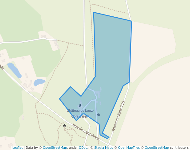 (Privé) in Binche | Map and Routes