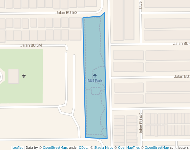 BU4 Park in Petaling Jaya | Map and Routes
