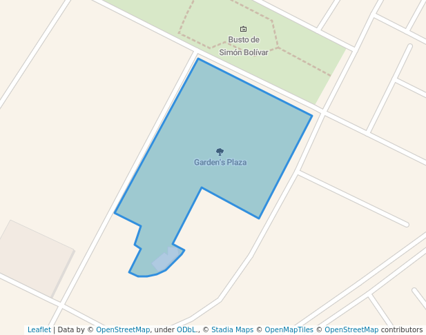 Garden's Plaza in Charallave | Map and Routes