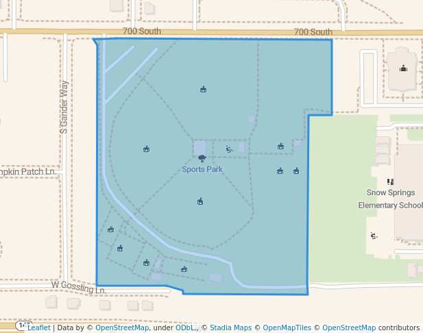 Sports Park in Lehi | Map and Routes