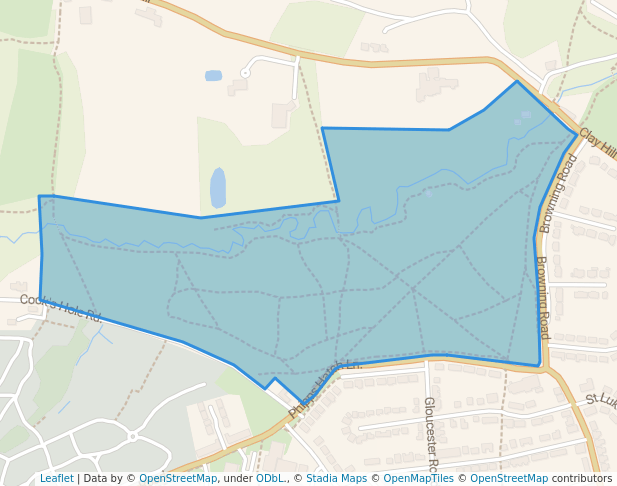 Hilly Fields in Enfield | Map and Routes