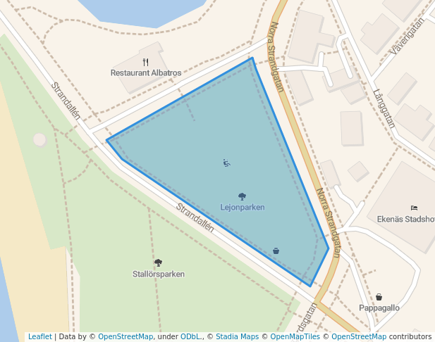 Lejonparken in Tammisaari | Map and Routes