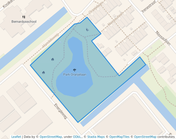 Park Oranjelaan in Zoeterwoude | Map and Routes