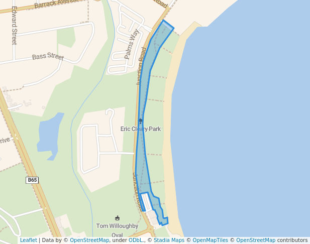 Eric Cleary Park in Shellharbour | Map and Routes