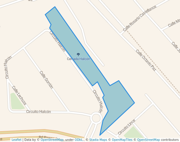 Cerrada Halcón in Torreón | Map and Routes