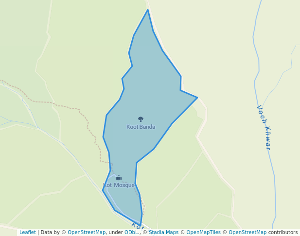 Koot Banda in Allai | Map and Routes