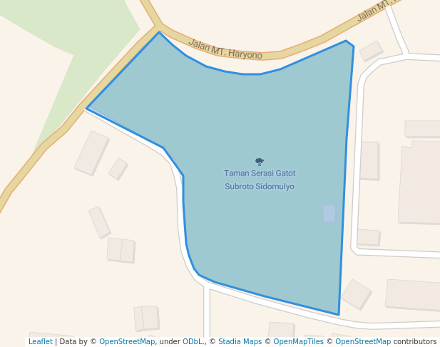 Taman Serasi Gatot Subroto Sidomulyo in Ungaran | Map and Routes