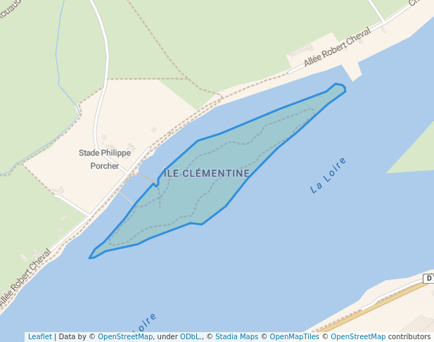 île Clémentine in Sainte-Luce-sur-Loire | Map and Routes