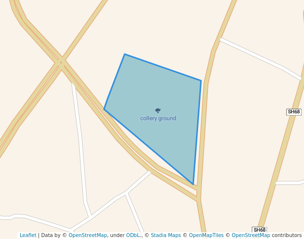 collery ground in Umaria | Map and Routes