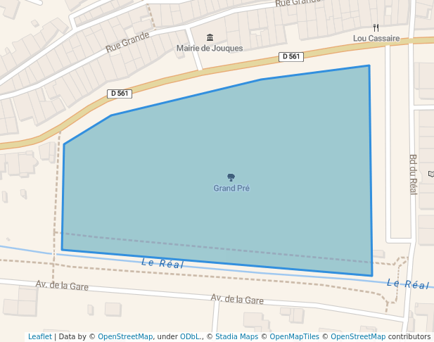 Grand Pré in Jouques | Map and Routes