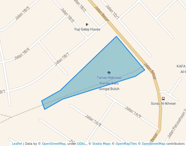 Taman Rekreasi Bandar Baru Sungai Buluh in Sungai Buloh | Map and Routes