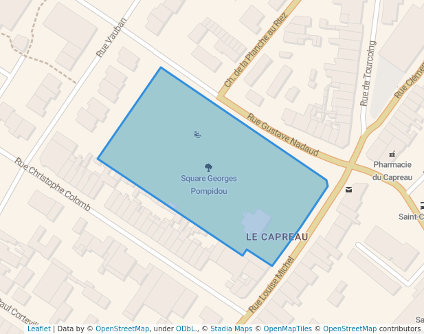 Square Georges Pompidou in Wasquehal | Map and Routes